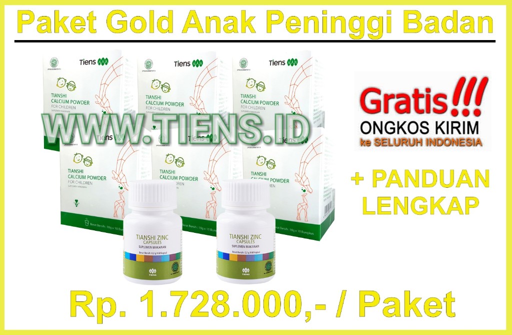 PAKET GOLD ANAK DENGAN LIS_wm – Pusat Penjualan Produk Tiens (Tianshi ...