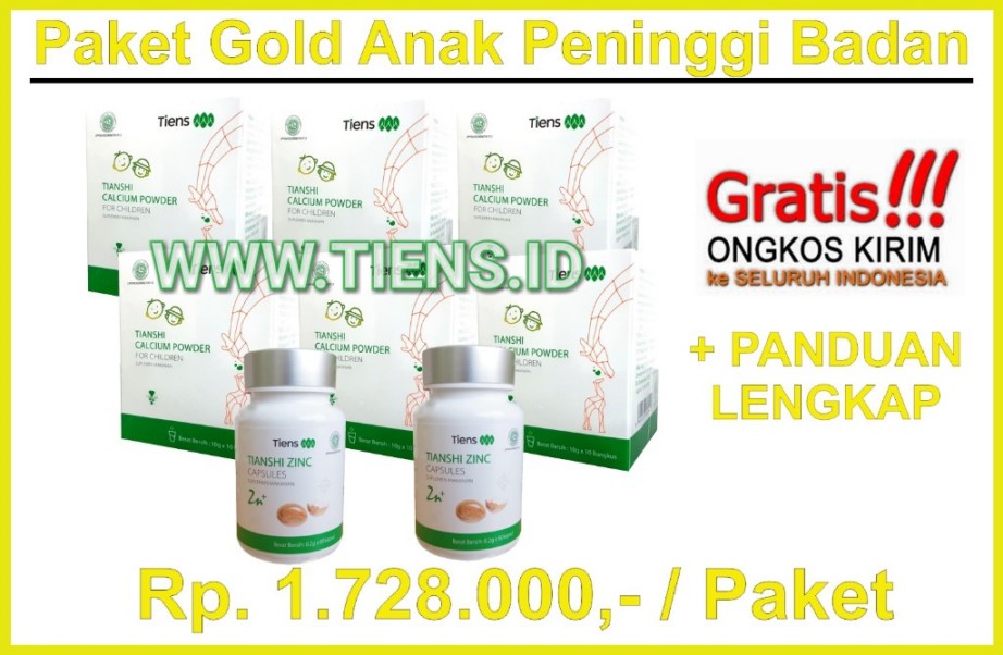 PAKET GOLD ANAK DENGAN LIS tiens – Pusat Penjualan Produk Tiens ...