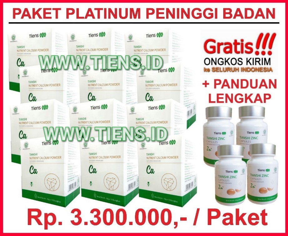 PAKET PLATINUM DENGAN LIS tiens – Pusat Penjualan Produk Tiens (Tianshi ...